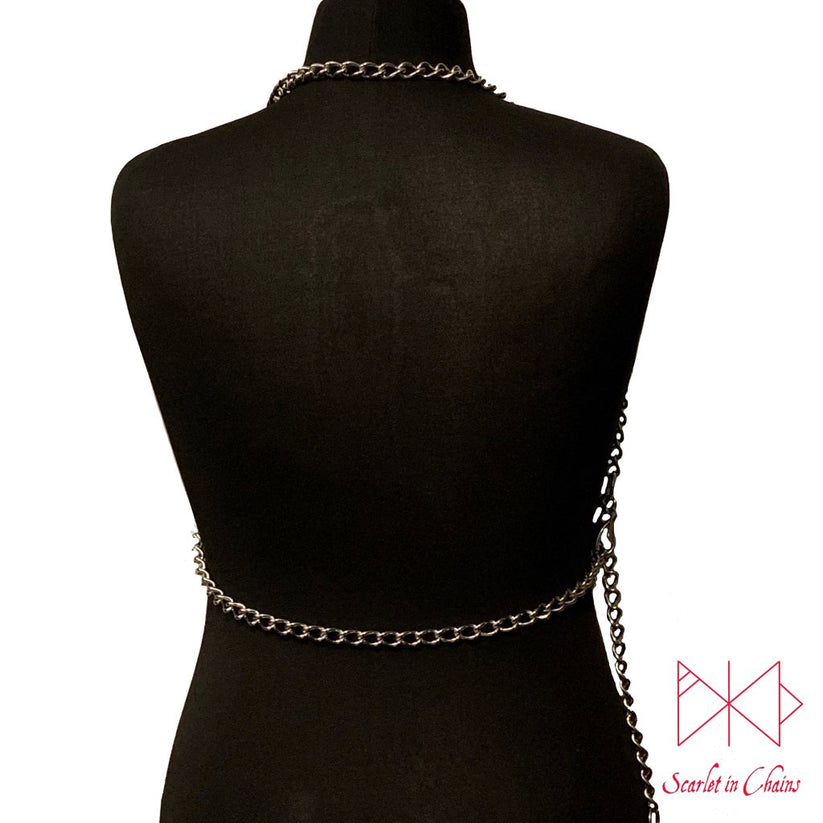 Artemis body harness – Scarlet in Chains