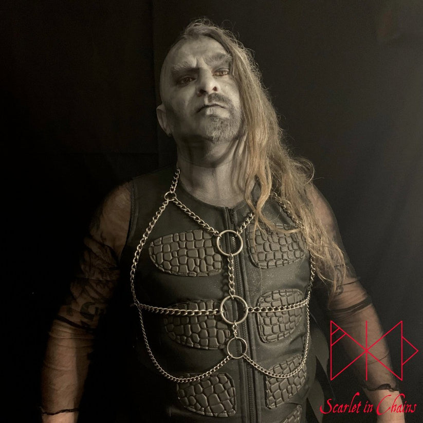 Artemis body harness – Scarlet in Chains