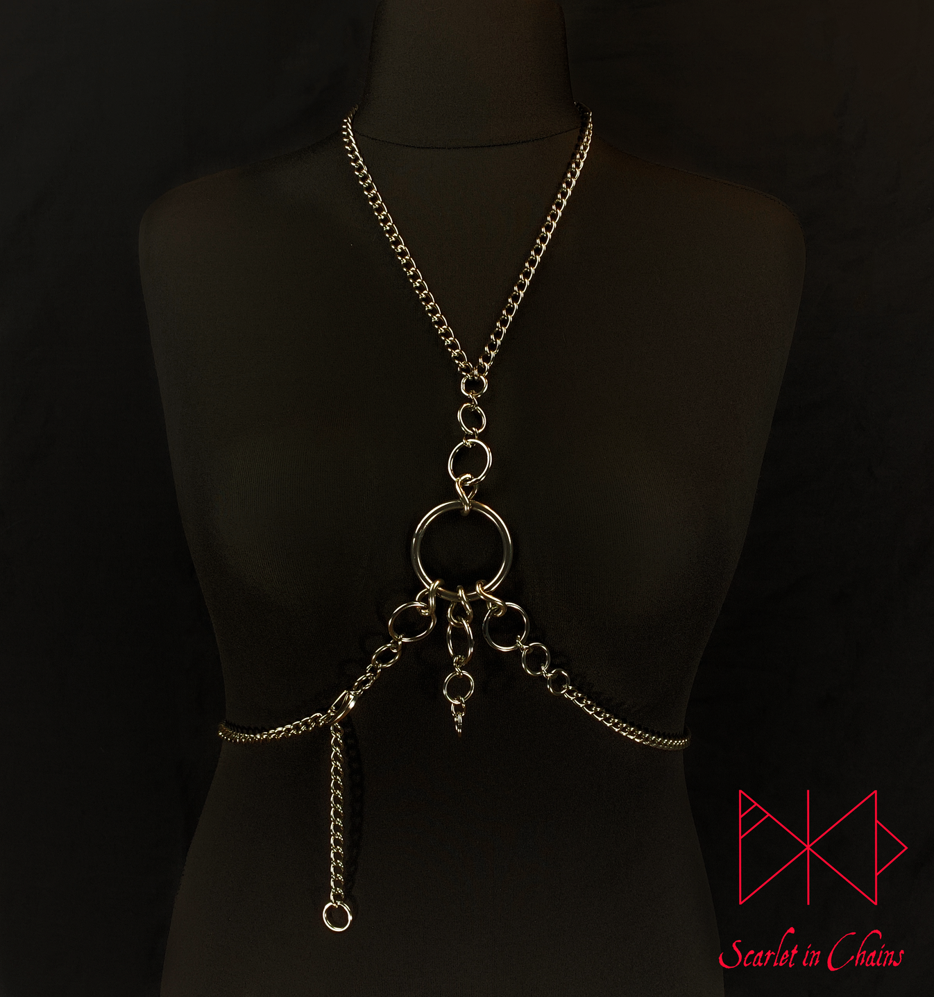 Synergy body Harness – Scarlet in Chains
